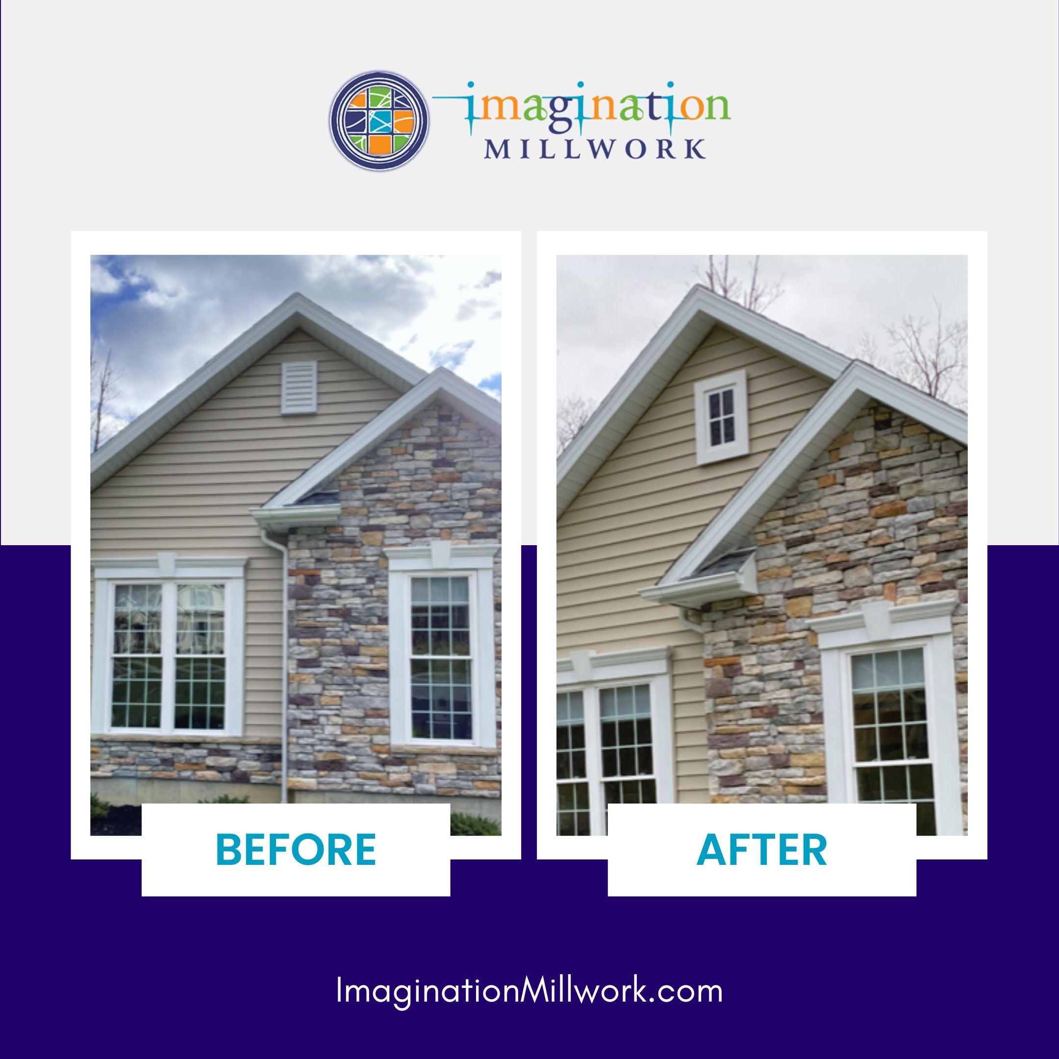 Faux (Fake) Windows by Imagination Millwork